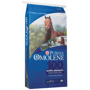 Purina Omolene 100 Active Pleasure Horse Feed :: Kissimmee Valley Feed